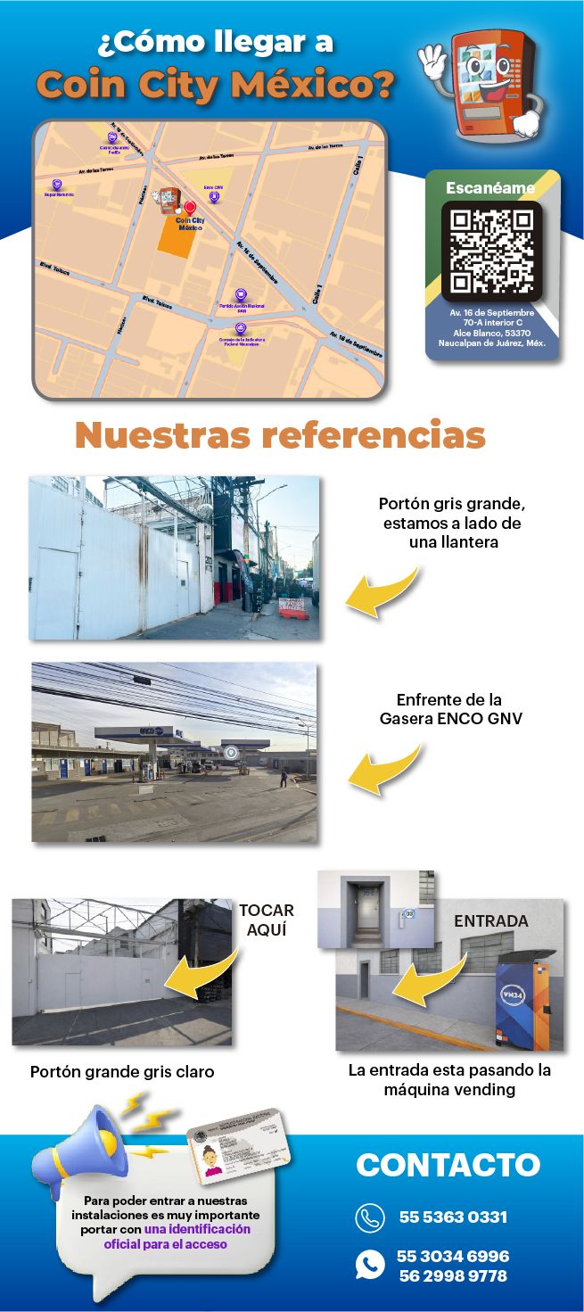 Contact Us | Coin City Mexico
